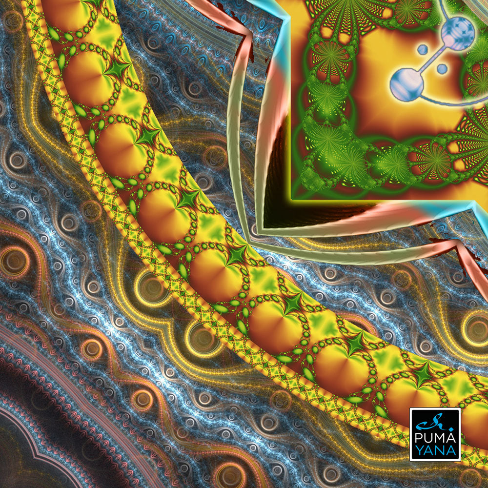 Sacred Geometry Spiritual Poster | Art Print | Alpha Centauri – Pumayana