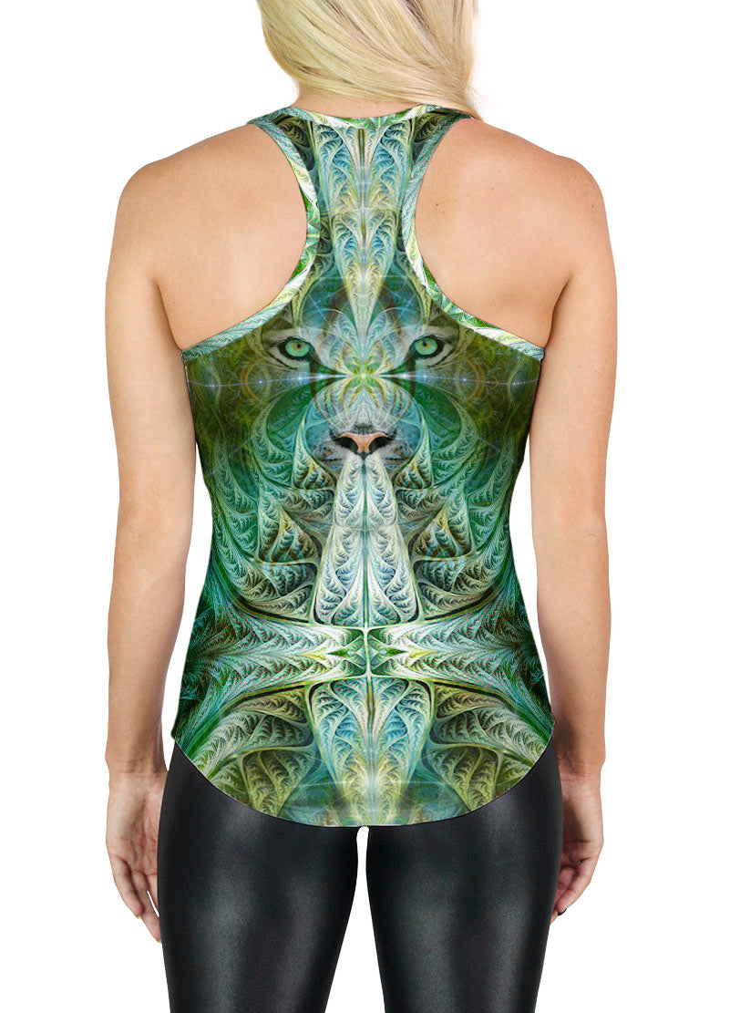 White Tiger Tank Top | Racerback | Festival Top | Rave Tank | Sinha ...