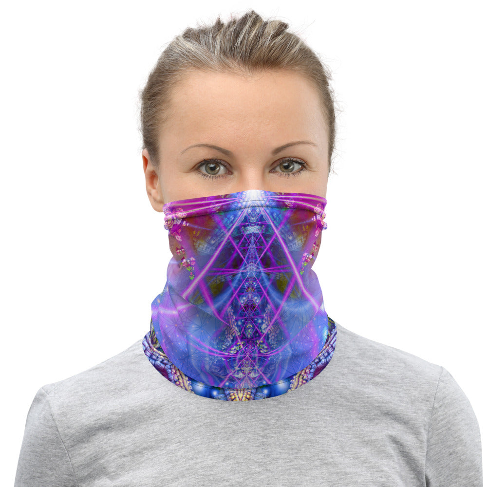 Psychedelic Face Mask | Neck Gaiter | Bandana | The Gates of Atlantis ...
