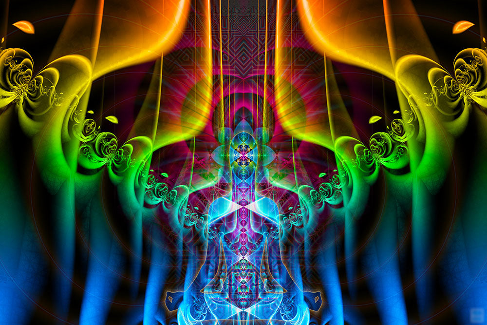 Multiverse Poster | Art Print | Meditation | Spiritual | Visionary | C ...