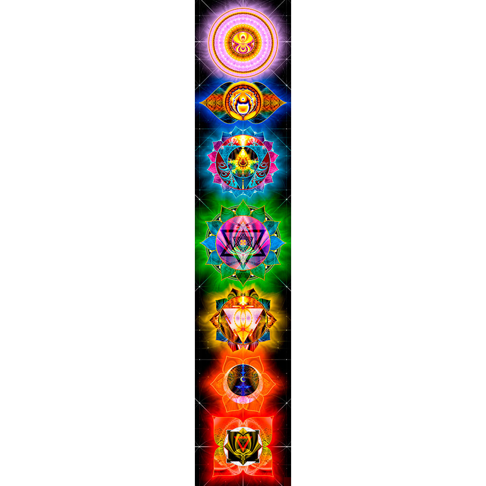 Chakra Tapestry | Chakra Wall Hanging | Healing Chakras Banner – Pumayana